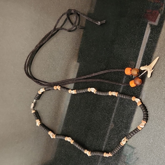 Accessories | Puka Shell Style Necklace And Shark Tooth Necklace | Poshmark